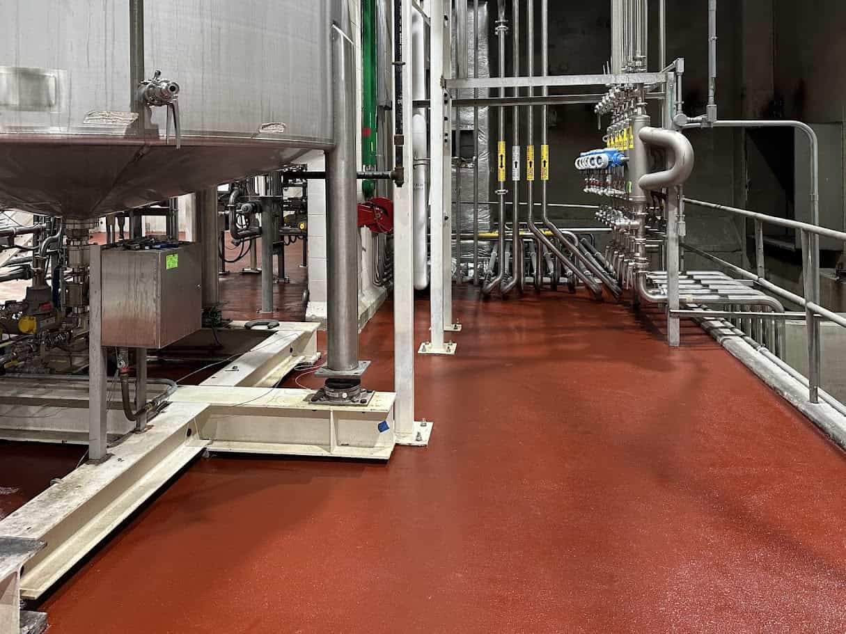 Food & Beverage Manufacturing Flooring | Beverage Production Facility ...