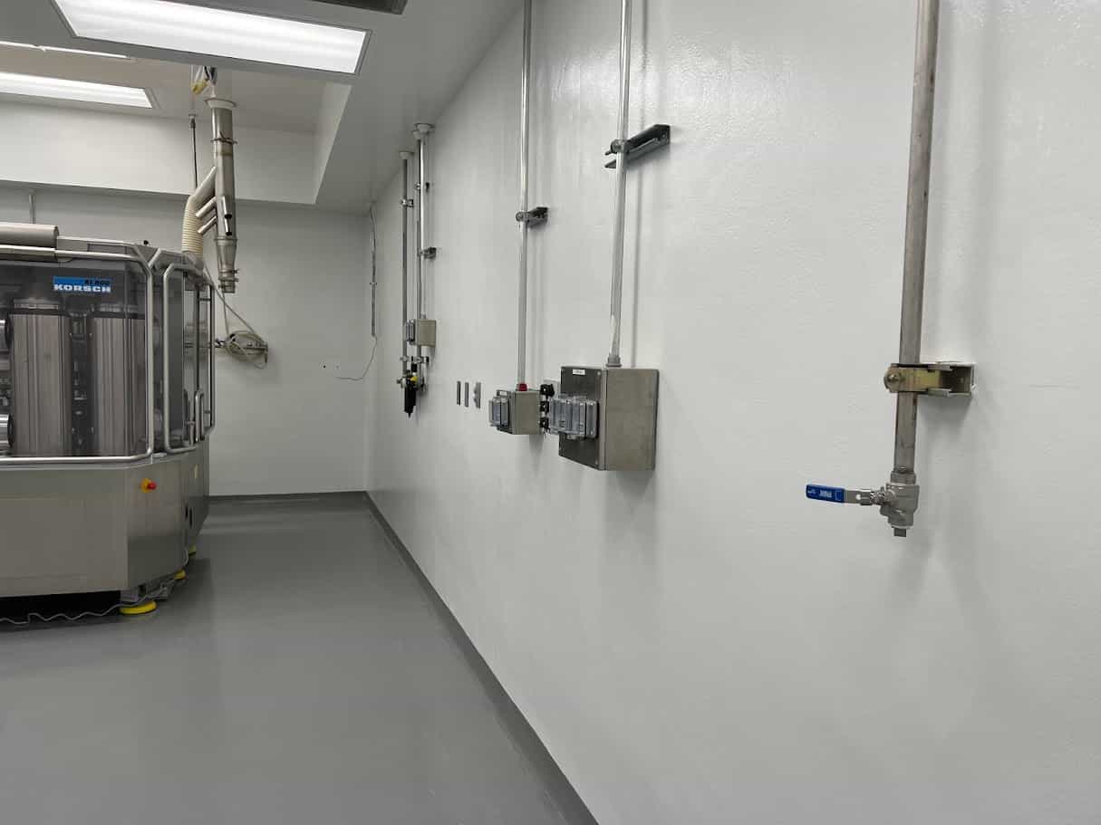 Pharmaceutical Manufacturing Wall Systems | Cincinnati Pharma Facility ...